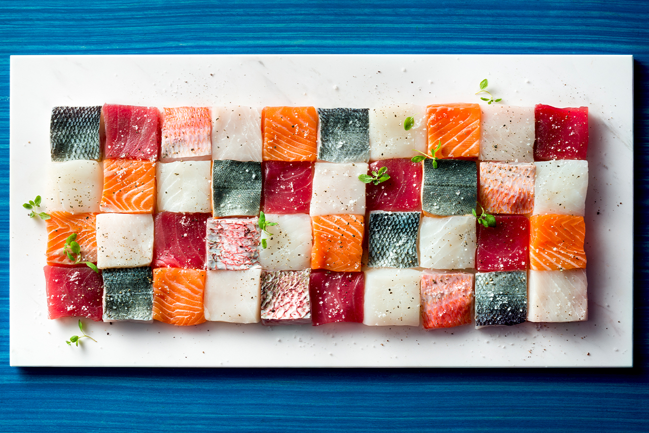 Wild Caught Fresh Fish at City Fish Market Boca Raton, Florida